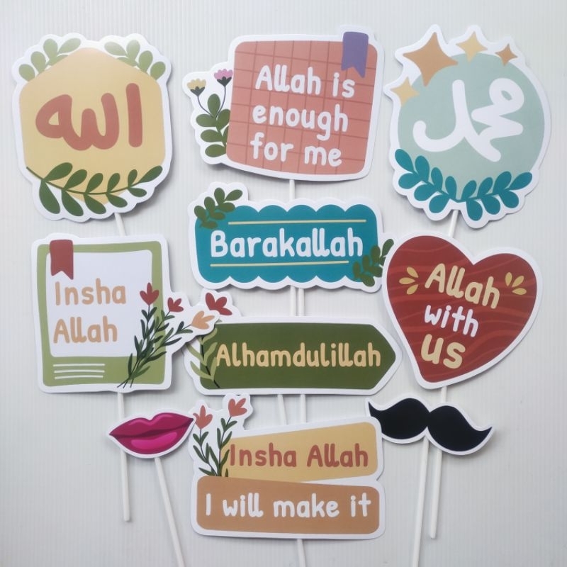 BARAKALLAH THEME PROPS MUSLIM PROPERTY PHOTOBOOTH | Shopee Malaysia
