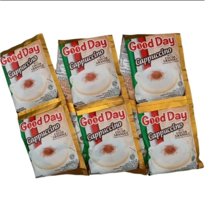 Good Day Cappuccino Coffee 3in1 Instant Coffee sachet 25g (1 pack ...