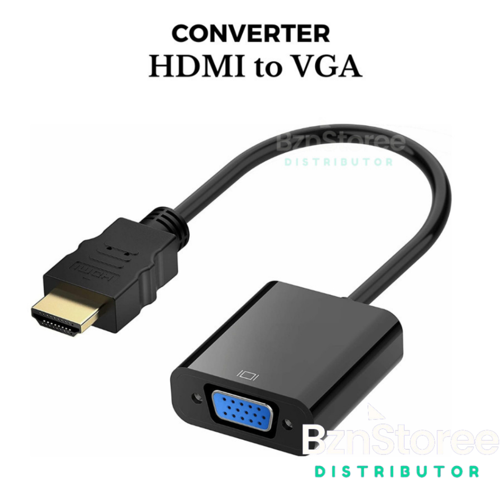 Converter HDMI TO VGA ADAPTER/HDMI TO VGA CONVERTER/HDMI TO VGA Connector/HDMI TO VGA Cable ...