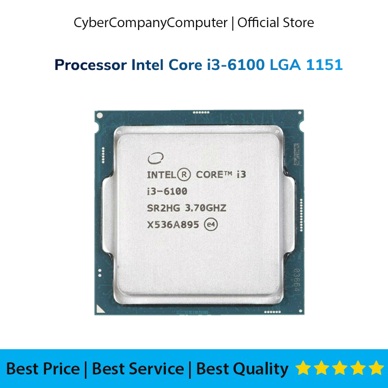 Processor Intel Core i3-6100 LGA 1151 - 3.70GHz | Shopee Malaysia