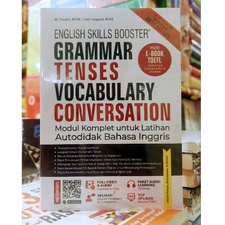 English skills booster grammar tenses vocabulary conversation Book ...