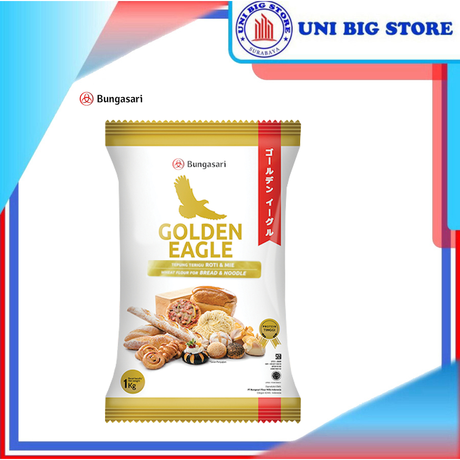 Bungasari Golden Eagle Wheat Flour 1 kg Flour Mills | Shopee Malaysia