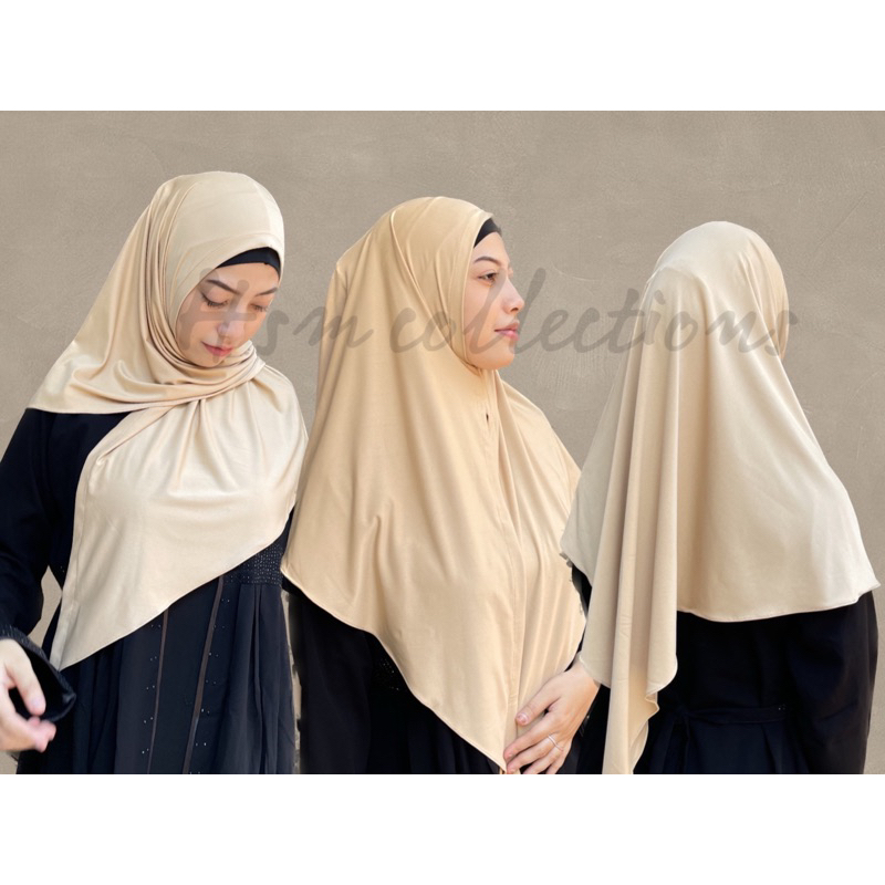 Instant Triangle HIJAB JERSEY PREMIUM Instant HIJAB | Shopee Malaysia