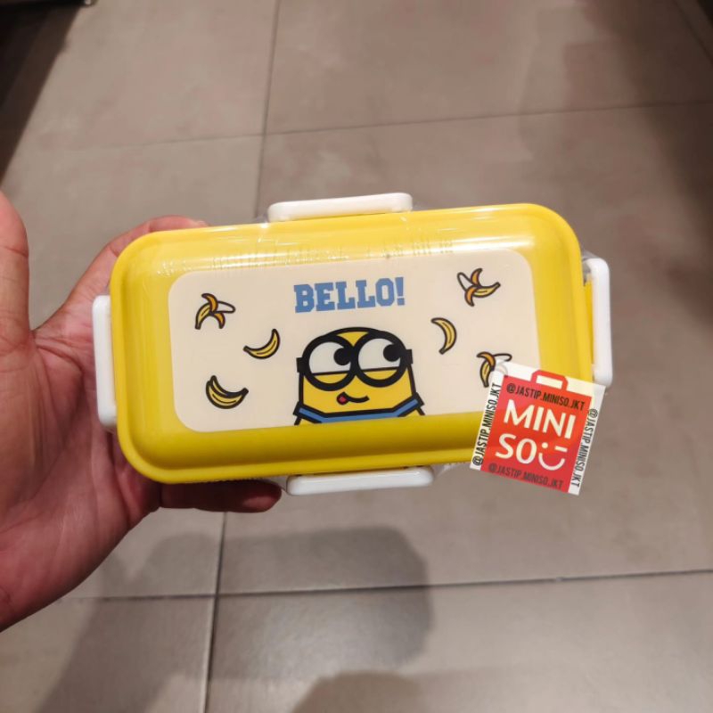 Miniso Bento Box MINIONS Collection (520ml) | Shopee Malaysia