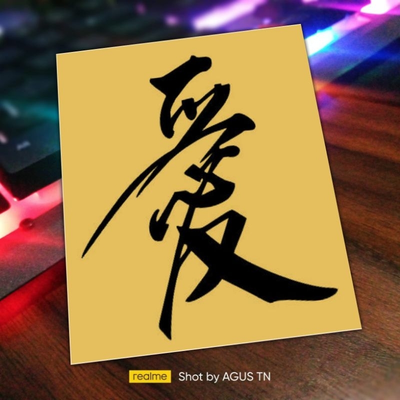 Cino STICKER CHINA WRITING STICKER VIRAL cutting sticker | Shopee Malaysia