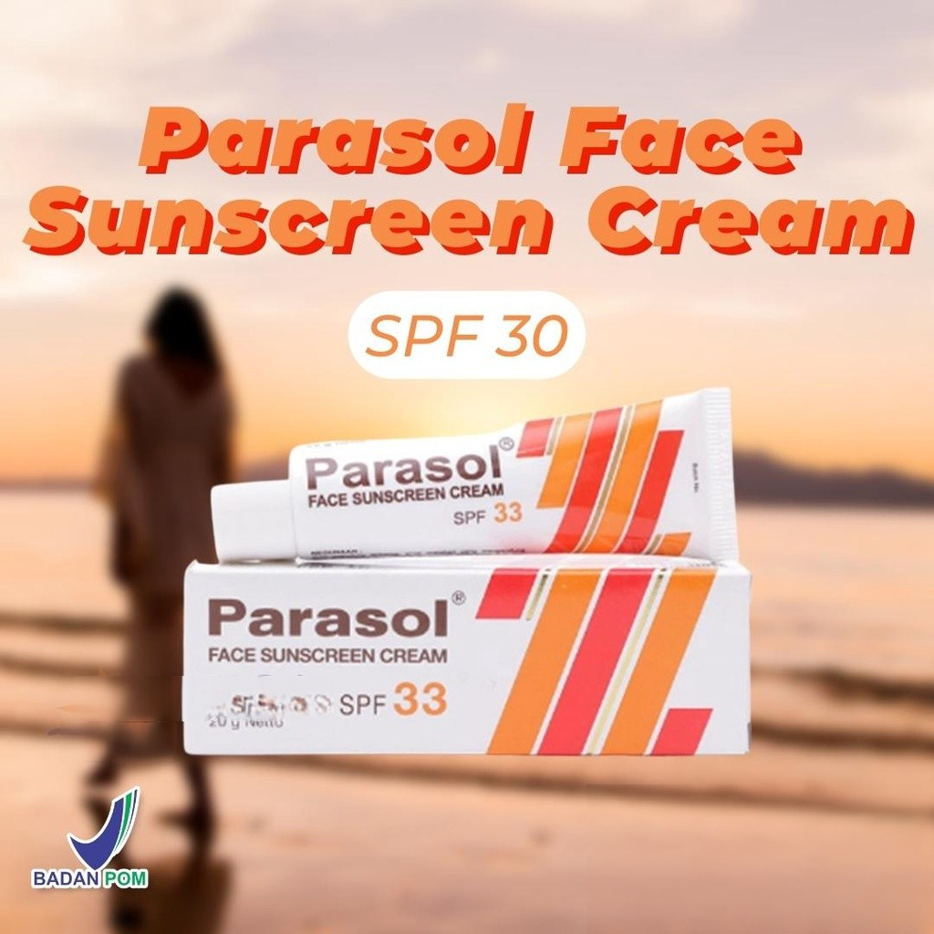 Parasol Face Sunscreen (ORANGE) Cream SPF 33 20 gr | Face Sunscreen ...