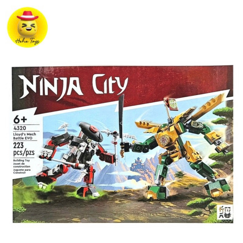 Ninja blocks series 4320 Lloyd's Mech Battle Evo bricks | Shopee Malaysia