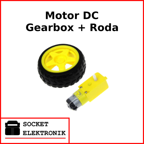 Dc Motor Gear Box Gearbox and Wheels for arduino smart car robot ...