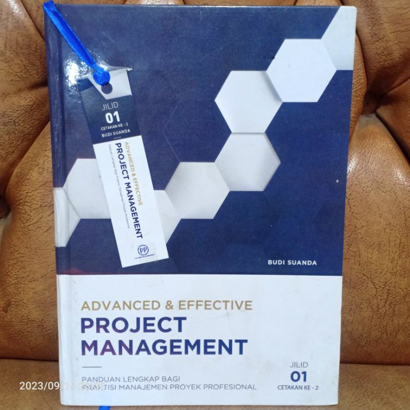 Original HARDCOVER Book ADVANCED & EFFECTIVE PROJECT MANAGEMENT Complete Guide For Professional ...