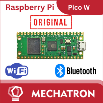Original Raspberry Pi Pico W Wifi Bluetooth RP2040 Wireless RPI Raspi ...