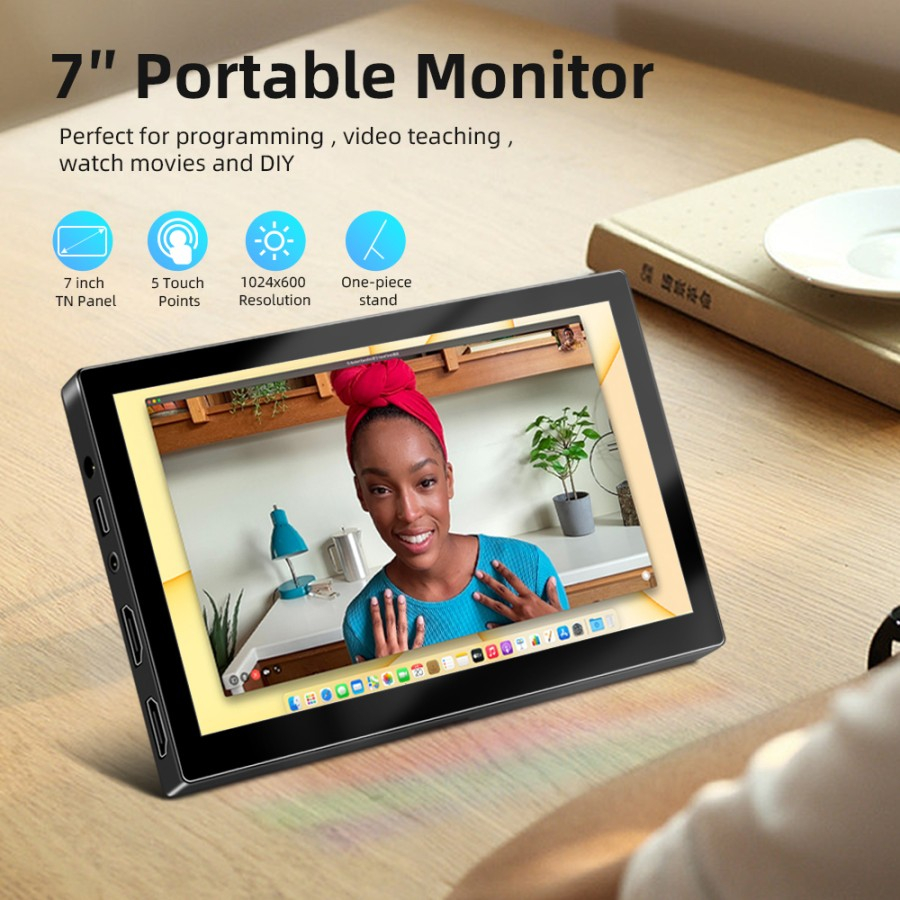 Mini Monitor Touchscreen Raspberry pi Mini PC Linux, Ubuntu, Kodi, win7 ...