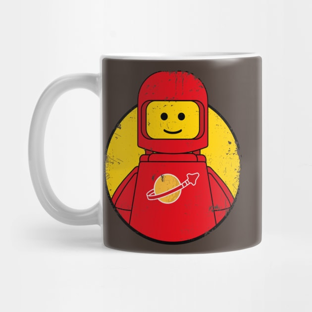 Red Spaceman Lego Mug Image Ceramic Cup | Shopee Malaysia