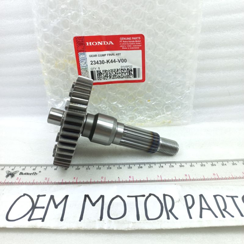 Gear COMP Rear Axle K44 BEAT VARIO 110 FI ESP ORIGINAL ORIGINAL HONDA ...