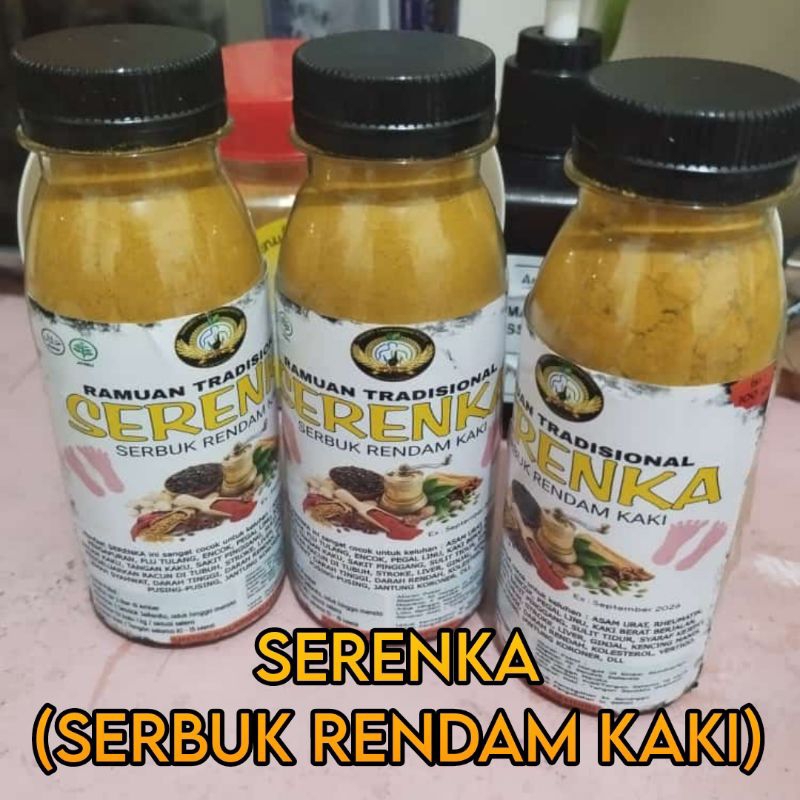 Serenka Foot Soak Powder Plus Original Ruqyah, 150g | Shopee Malaysia