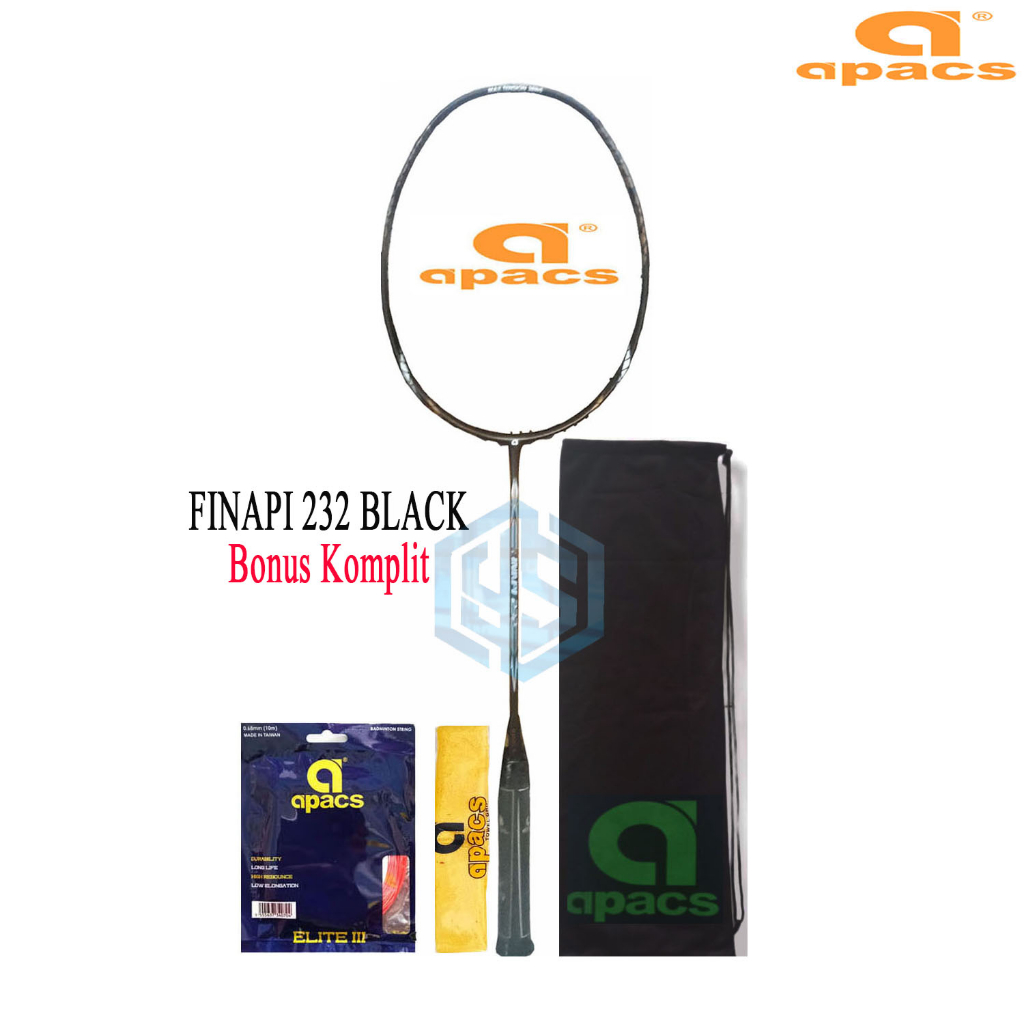 Apacs Finapi 232 Badminton Racket Complete Bonus Apacs Finapi 232 ...