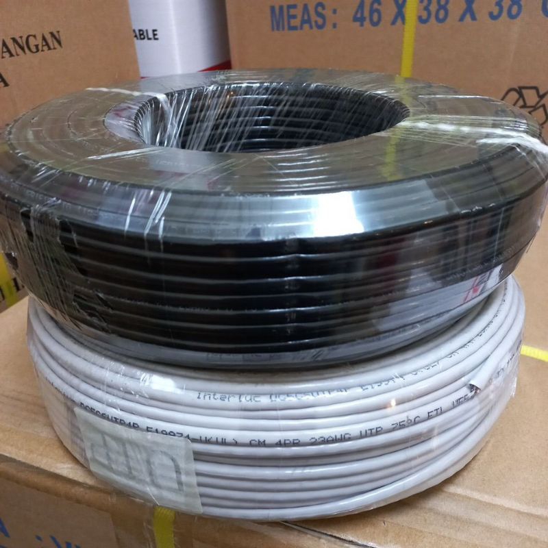 Lan Cable 100 Meters Outdoor Indoor Cat 5e FTP UTP Interluc Brand ...