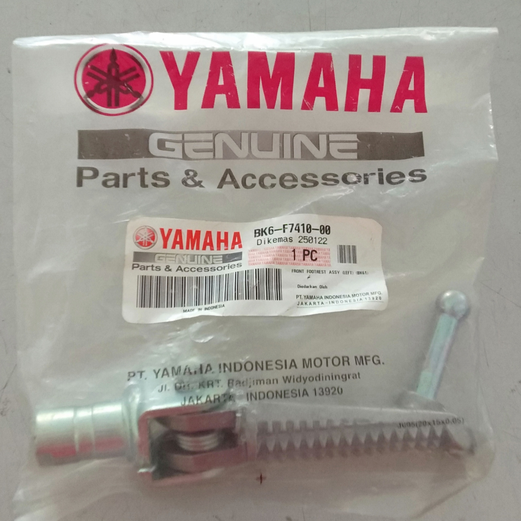 FRONT FOOTSTEP ASSY (LEFT) (BK61) / FOOTSTEP FRONT FOOTSTEP LEFT ASSY - R15 V3 ( BK6-F7410-00 ...