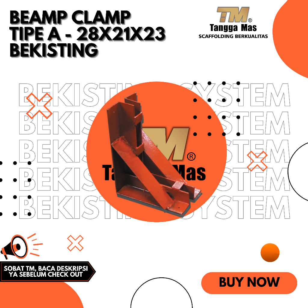 Beam CLAMP TYPE A, B, C FOR BEKISTING PROJECTS | Shopee Malaysia