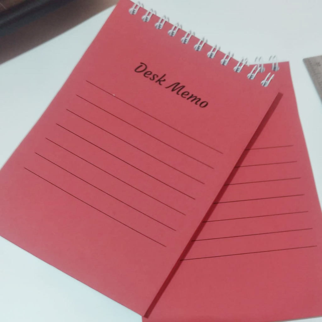 Spiral Memo Paper 50 Sheets A6 Size | Desk Memo Memo Memo Memo Memo ...