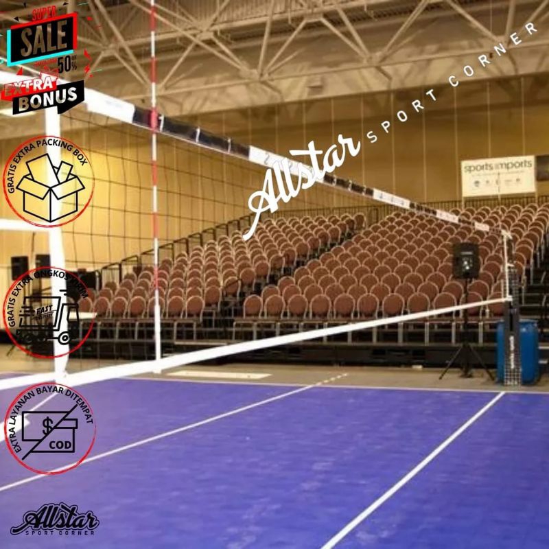 Root Antenna NET Volleyball Volleyball NIAGATA MADE IN JAPAN | Shopee ...