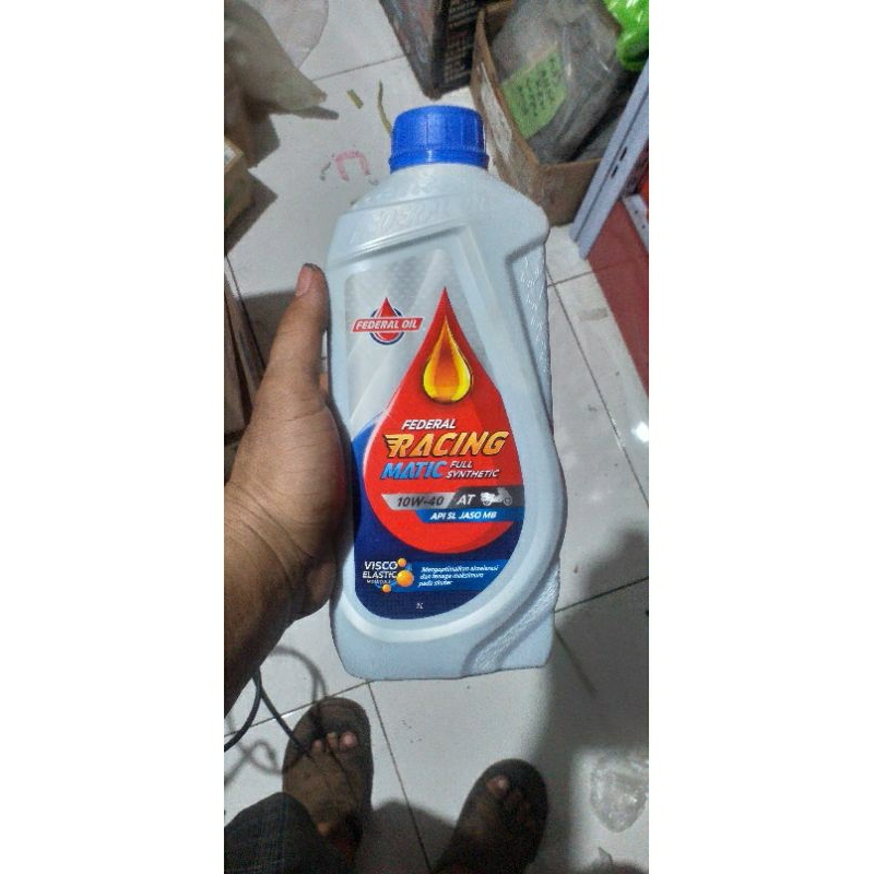 Federal RACING MATIC 10W 40 Contents 1 Liter | Shopee Malaysia