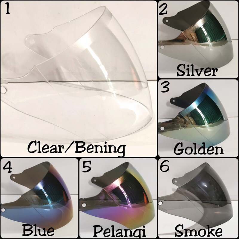 Gm EVOLUTION / GM FIGHTER HELMET GLASS | Shopee Malaysia