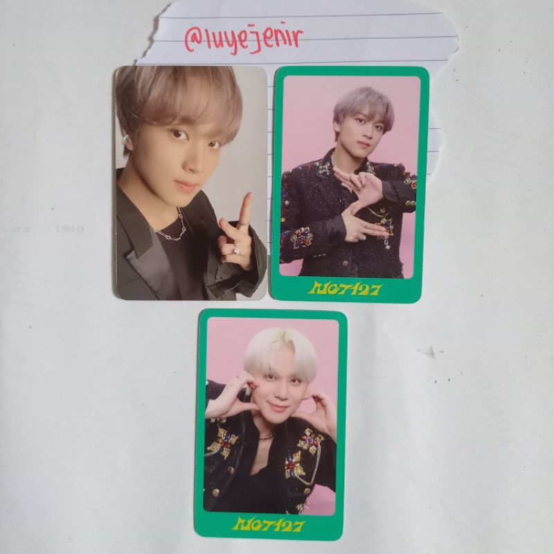 Take all] 3pc Haechan+Jungwoo NCT 127 Dicon 102 d'festa mini edition by ...