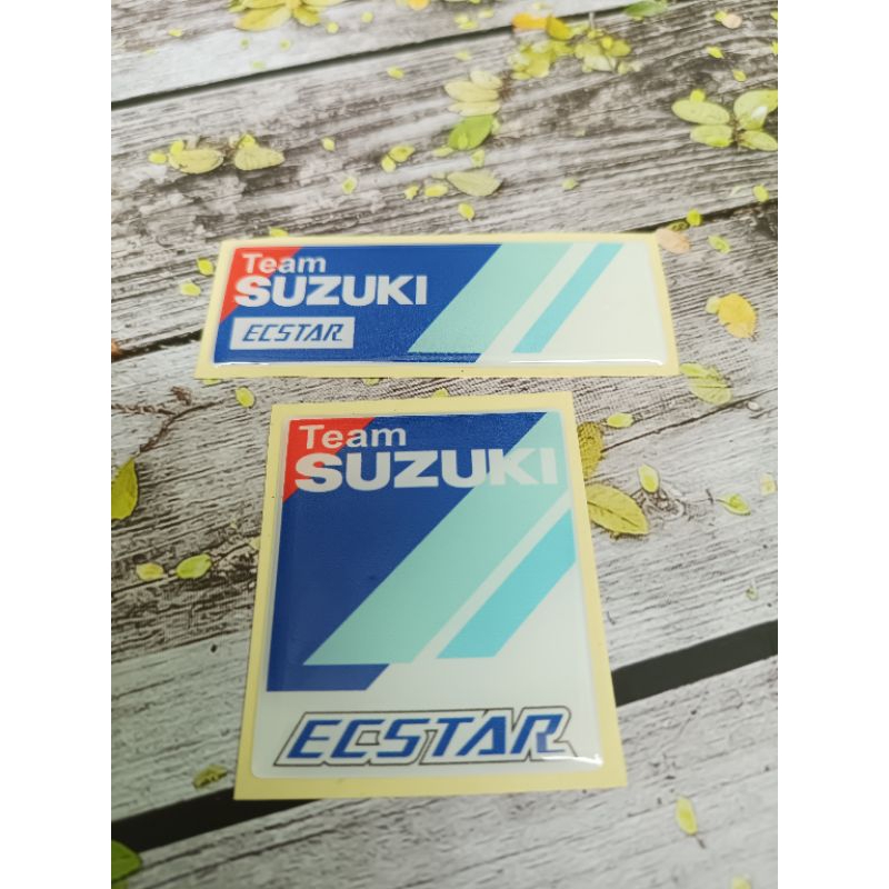 Suzuki ECSTAR TEAM EMBLEM LOGO Sticker | Shopee Malaysia