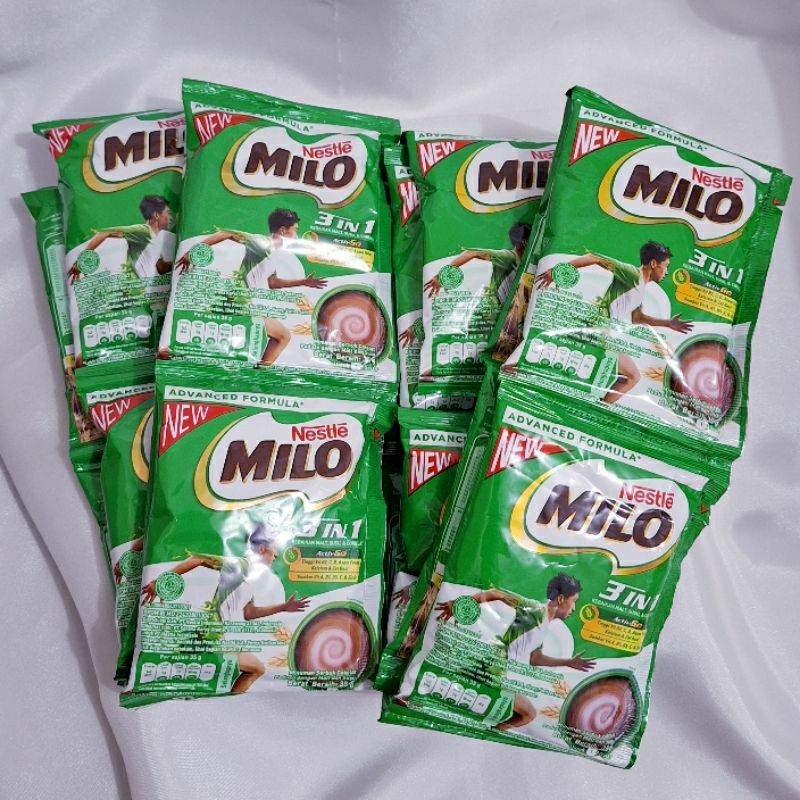 Milo 3 in 1 Active Go 8 Sachets 35 Grams | Shopee Malaysia