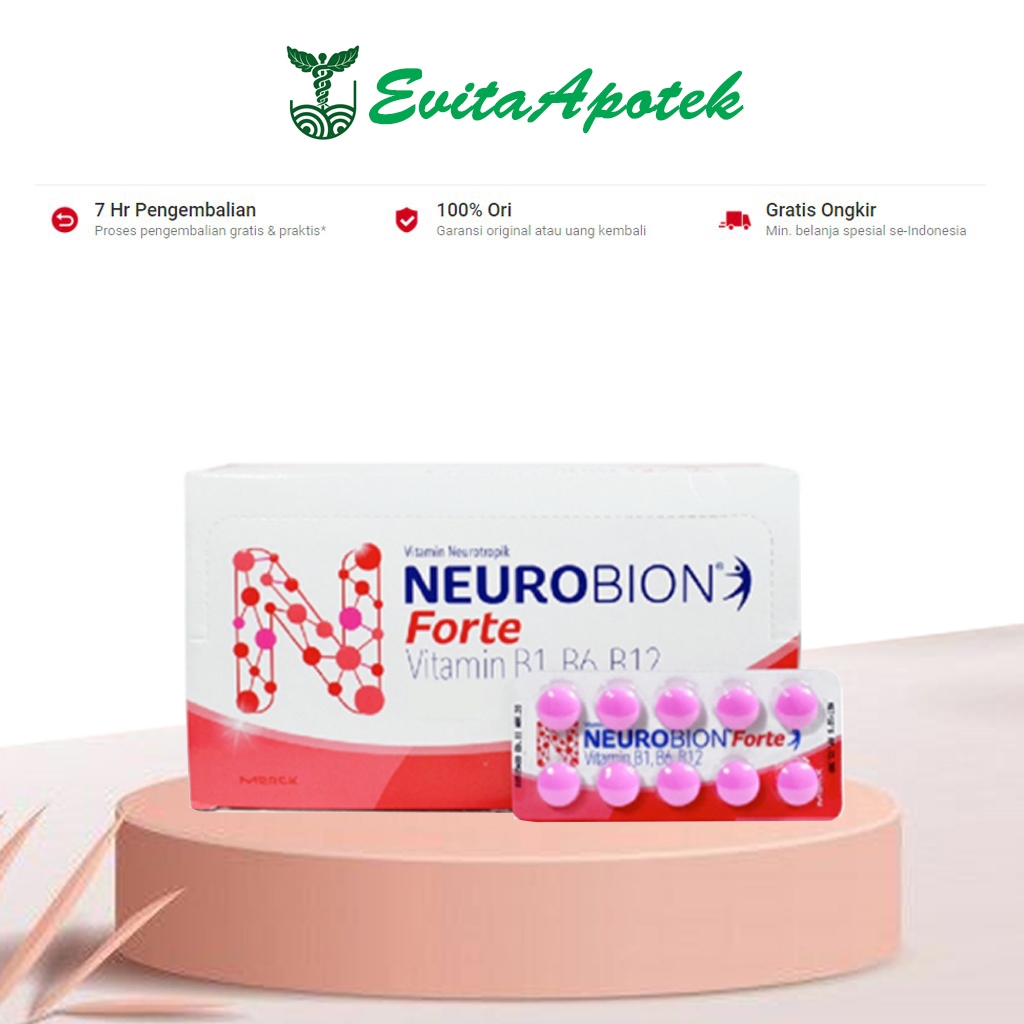 Neurobion Forte Pink 1 Strip (10 Tablets) | Shopee Malaysia