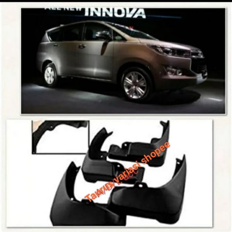Mudguard Carpet wheel Mudguard for Toyota Inova Innova Reborn 2016-2020 ...