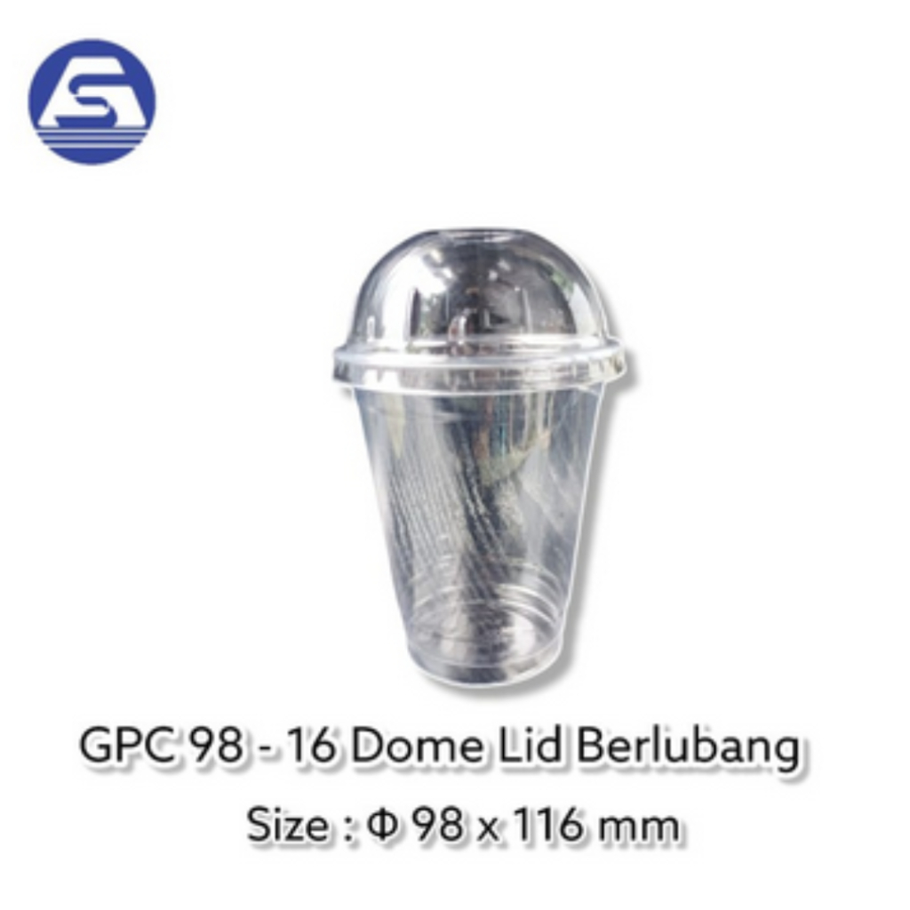 Cups - Plastic Cups - GPC 98 - 16 Perforated Dome Lid contains 50 pcs ...