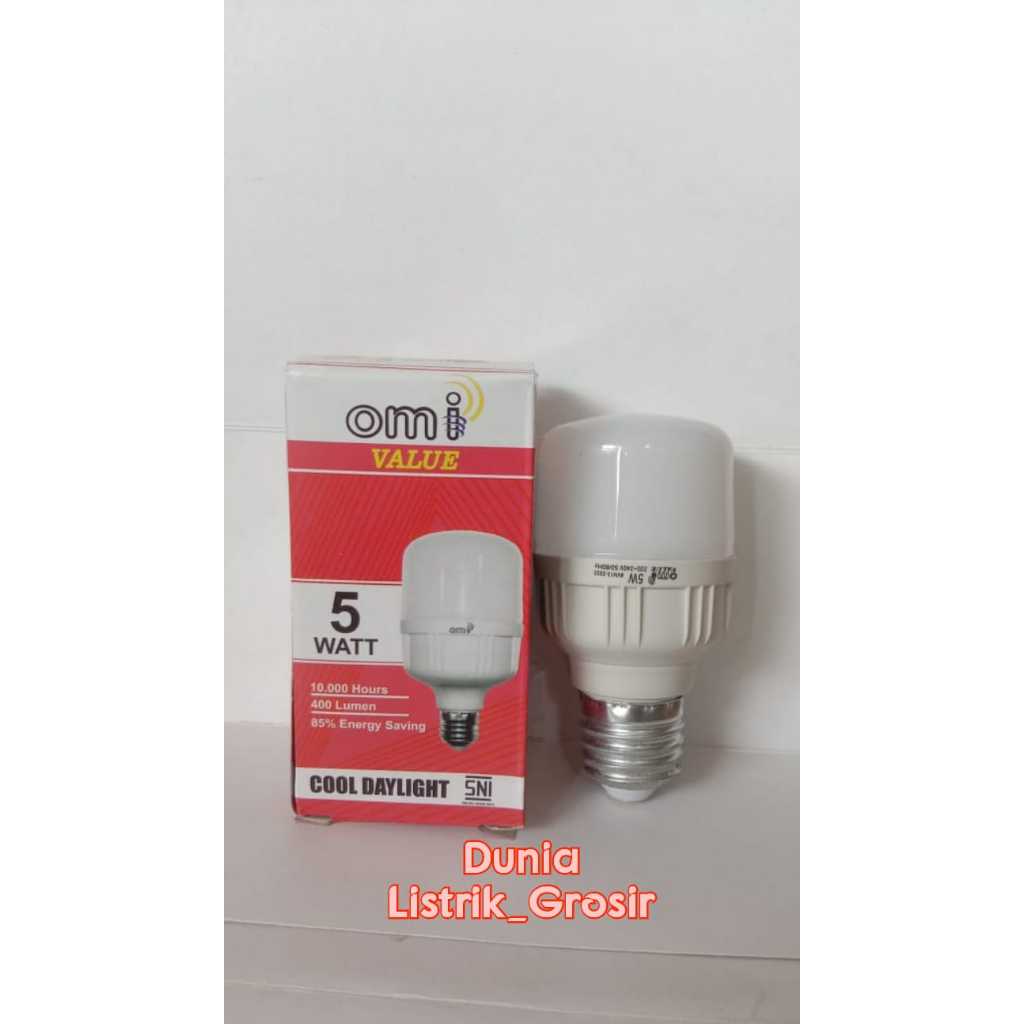 Led Tube Light Omi Value LARGE BODY 5watt Capsule Light, !! | Shopee ...