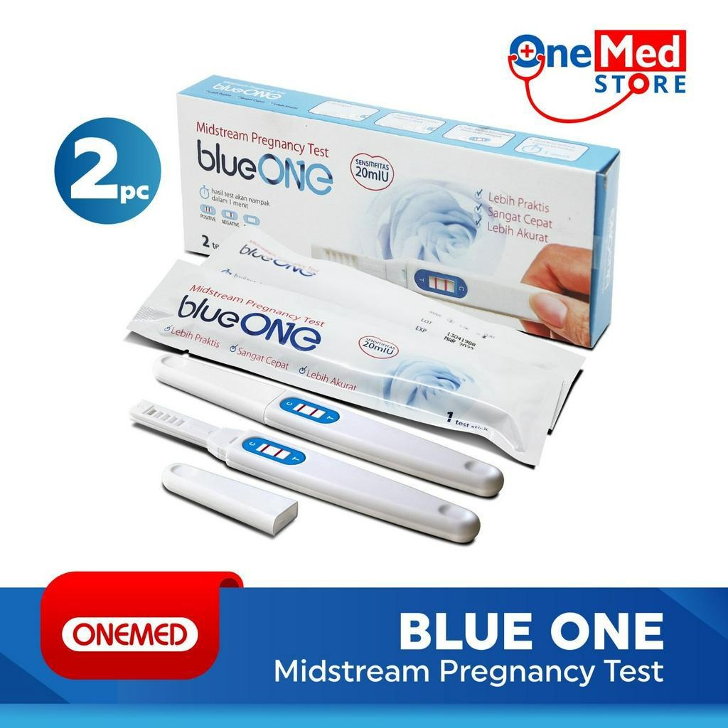 Onemed Blue One Midstream Pregnancy Test Pregnancy | One Med Tespack ...
