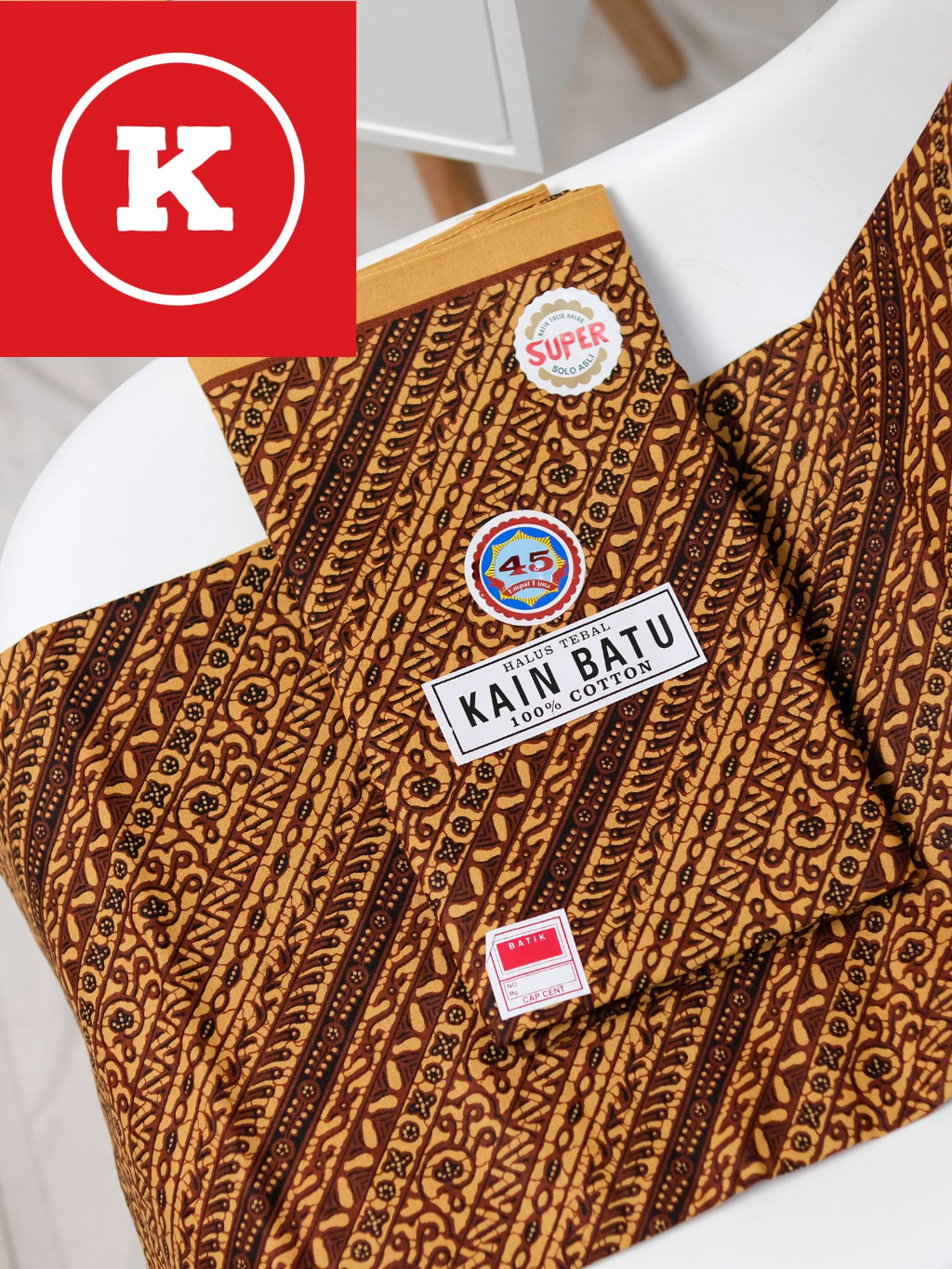 Original Javanese jarik batik Cloth Stamped 45 - Long batik Cloth ...