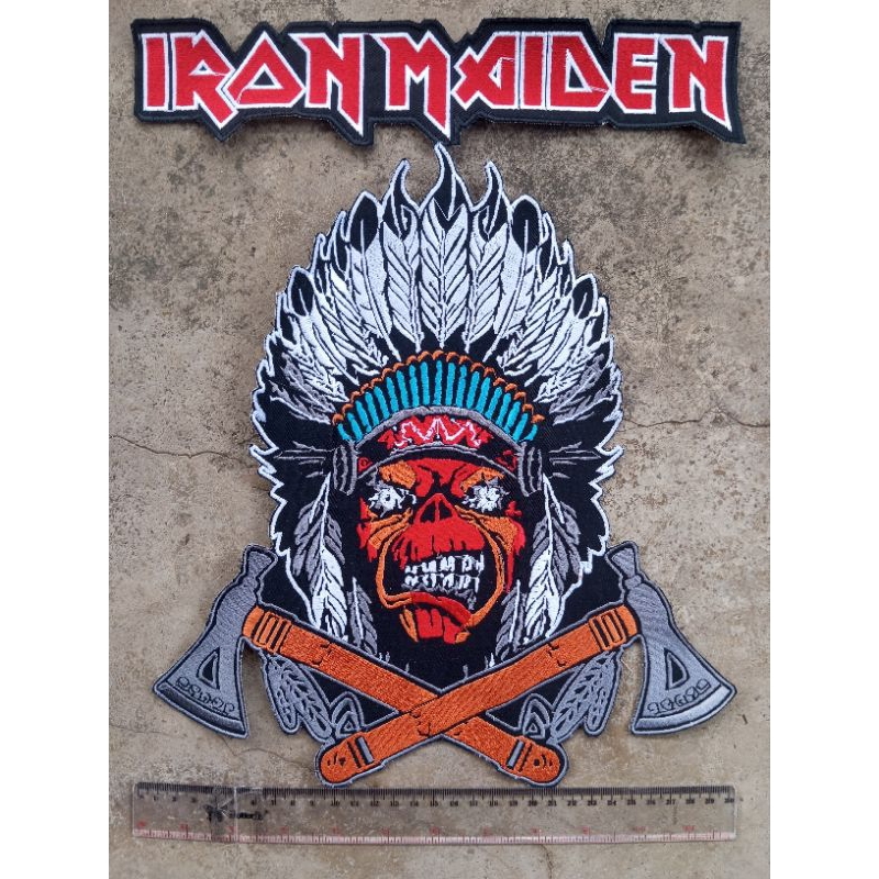 Indian maiden iron backpatch | Shopee Malaysia