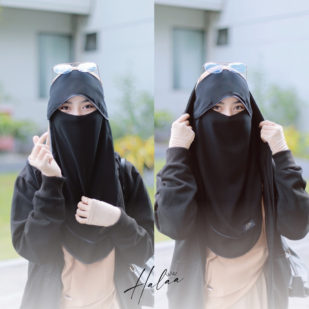 Hidden Eyes Niqab Veil Niqab Bandana Poni Aliya Veil Niqab Bangs List ...