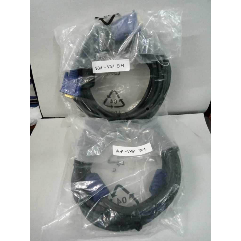 Original VGA Cable 3M/ 3METERS - 5M/ 5 METER MALE TO MALE GUARANTEED ...
