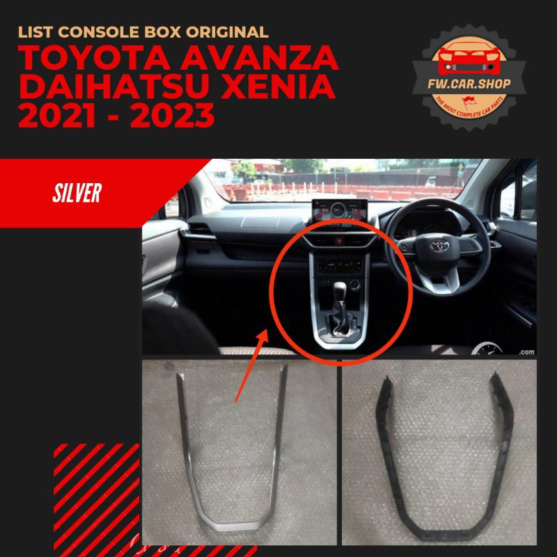 List OF ORIGINAL CONSOLE/KONSOL BOX AVANZA XENIA 2022-2023 | Shopee ...