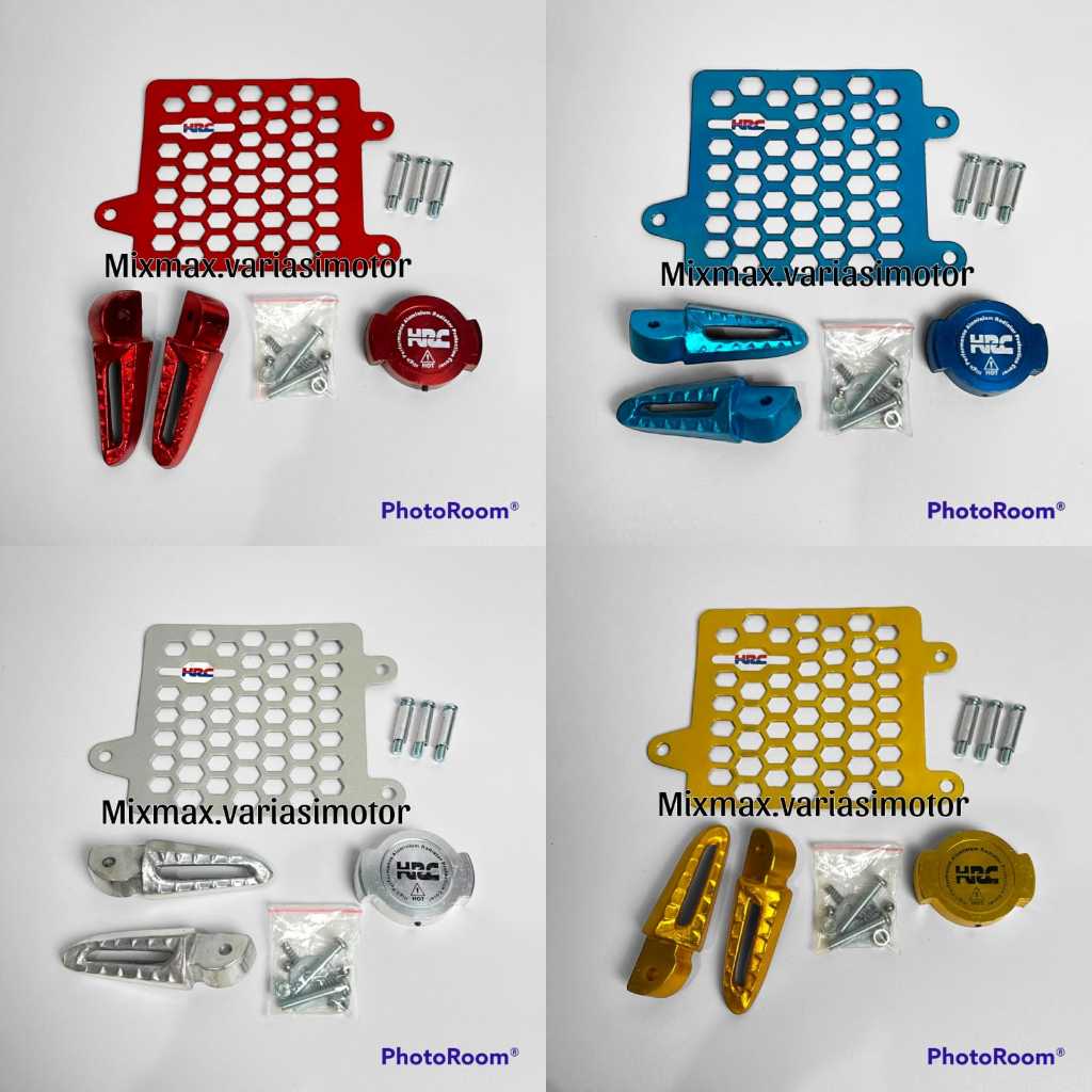 Variation PACKAGE 3IN 1 REAR FOOTSTEP VARIO + HRC RADIATOR COVER ...