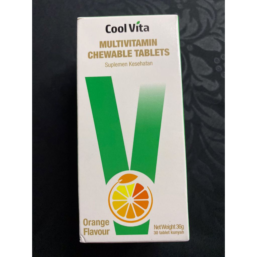 Coolvita multivitamin chewable orange Flavored chewable tablet Contains ...