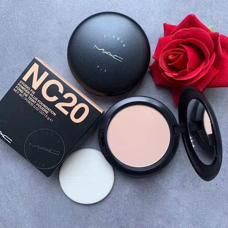 Mac Compact Studio Fix Powder Plus Foundation 15gr NC20/NC25/NC30/NC35 ...