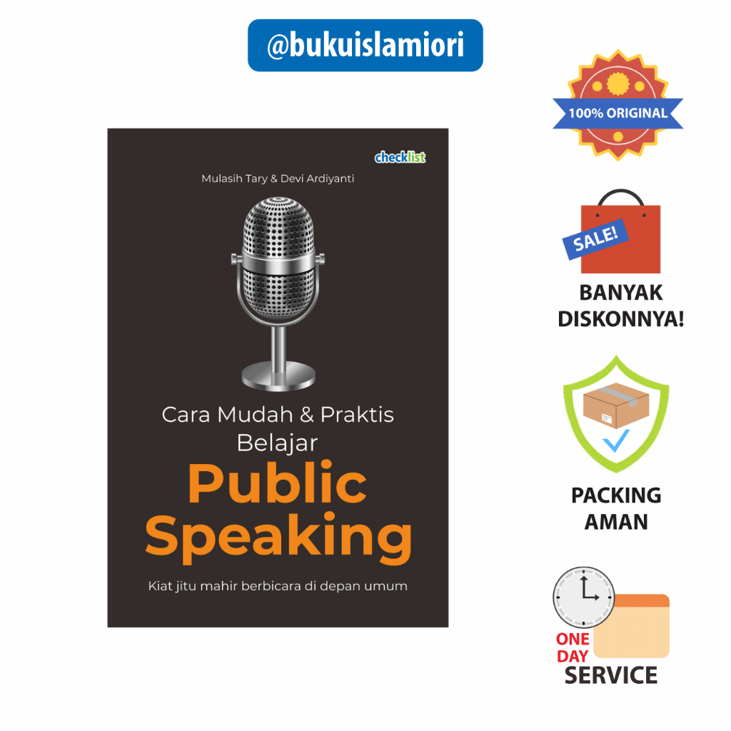 Book Of Communication Easy & Practical Ways To Learn Public Speaking (Mulasih Tary) | Shopee ...