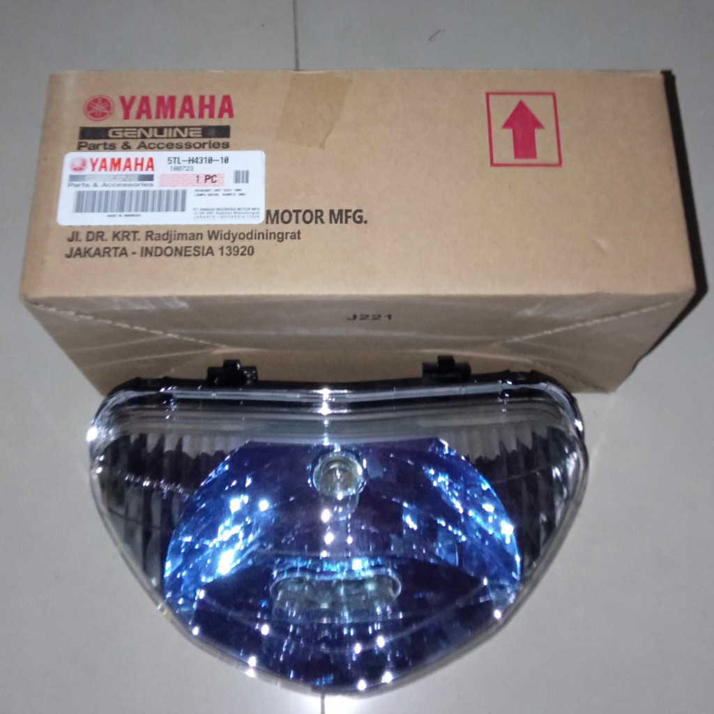 Headlight UNIT ASSY (MIO) / FRONT LIGHT REFLECTOR ASSY - MIO SPORTY ...