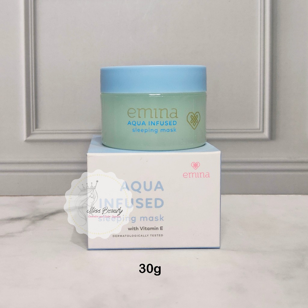 Emina Aqua Infused Sleeping Mask - 30g | Shopee Malaysia