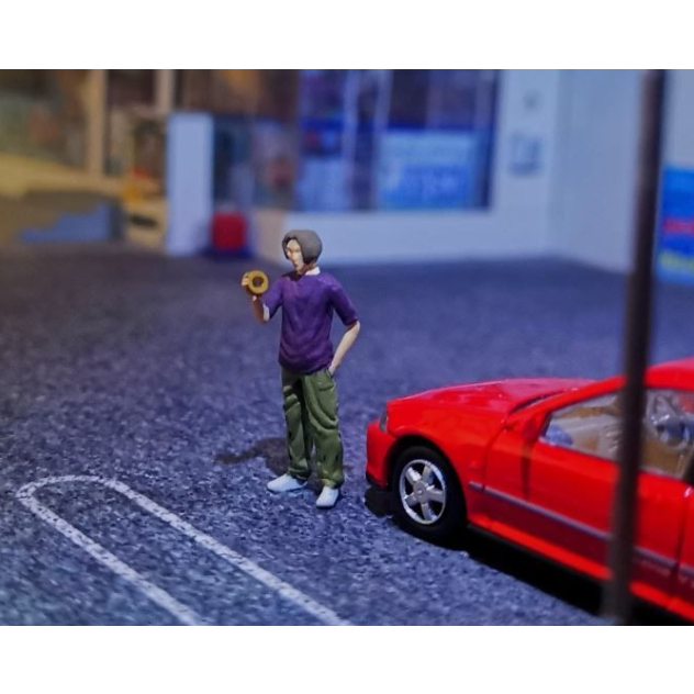 Figure 1 64 Initial D Shingo Shoji Diorama Mockup Hot Wheels Minigt ...