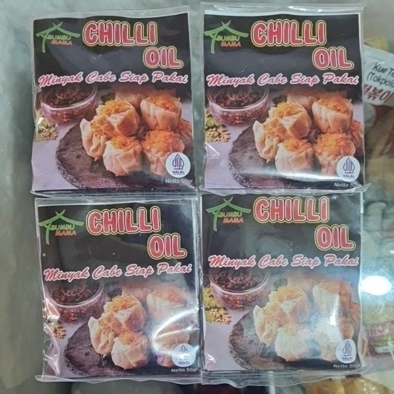 Mama Chilli Oil Seasoning Chili Oil Ready To Use 50 Grams | Shopee Malaysia