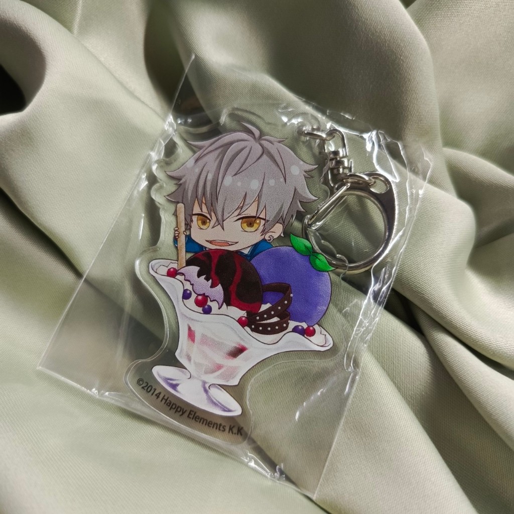 Ensemble Stars Animate Cafe JP Keychain FINE Ryuseitai Akatsuki UNDEAD ...