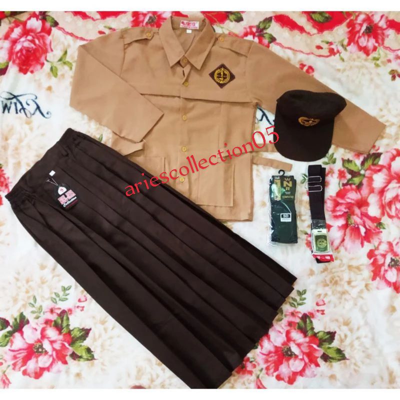 Primary SCOUT UNIFORM | Girls SCOUT SET | Long SLEEVED CLOTHES | Long ...