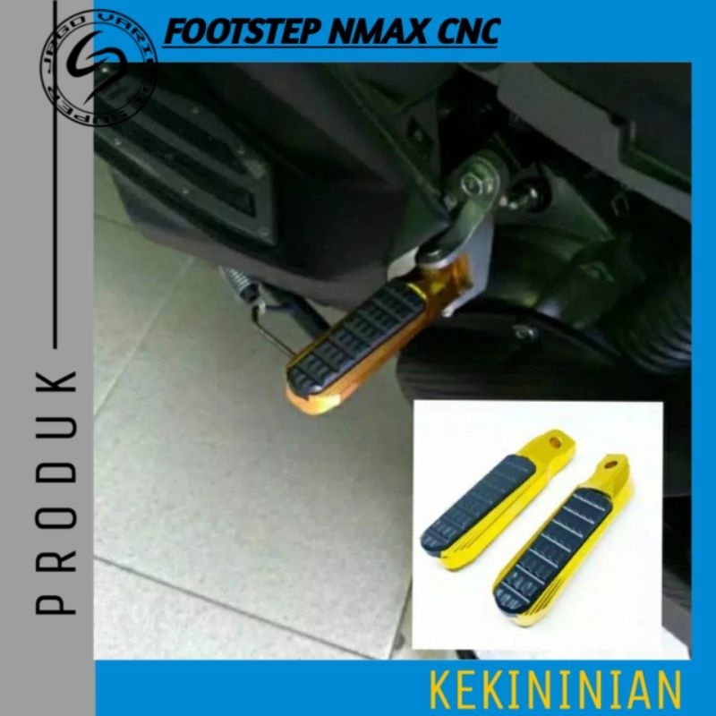 Footstep Footrest Nmax Aerox Xmax Lexi Full Cnc | Shopee Malaysia